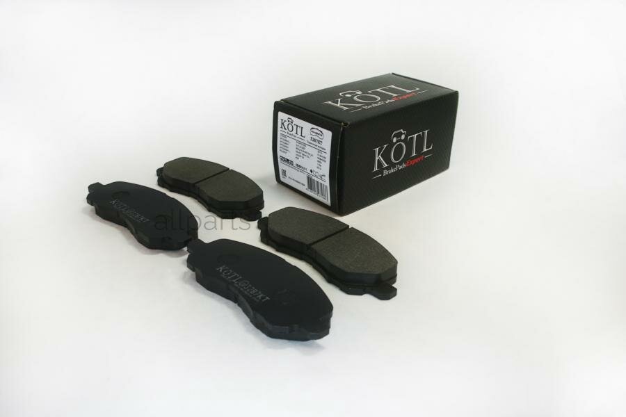 KOTL 3287KT Колодки тормозные дисковые передние к-т MITSUBISHI ASX/LANCER/OUTLANDER/DODGE CALIBER