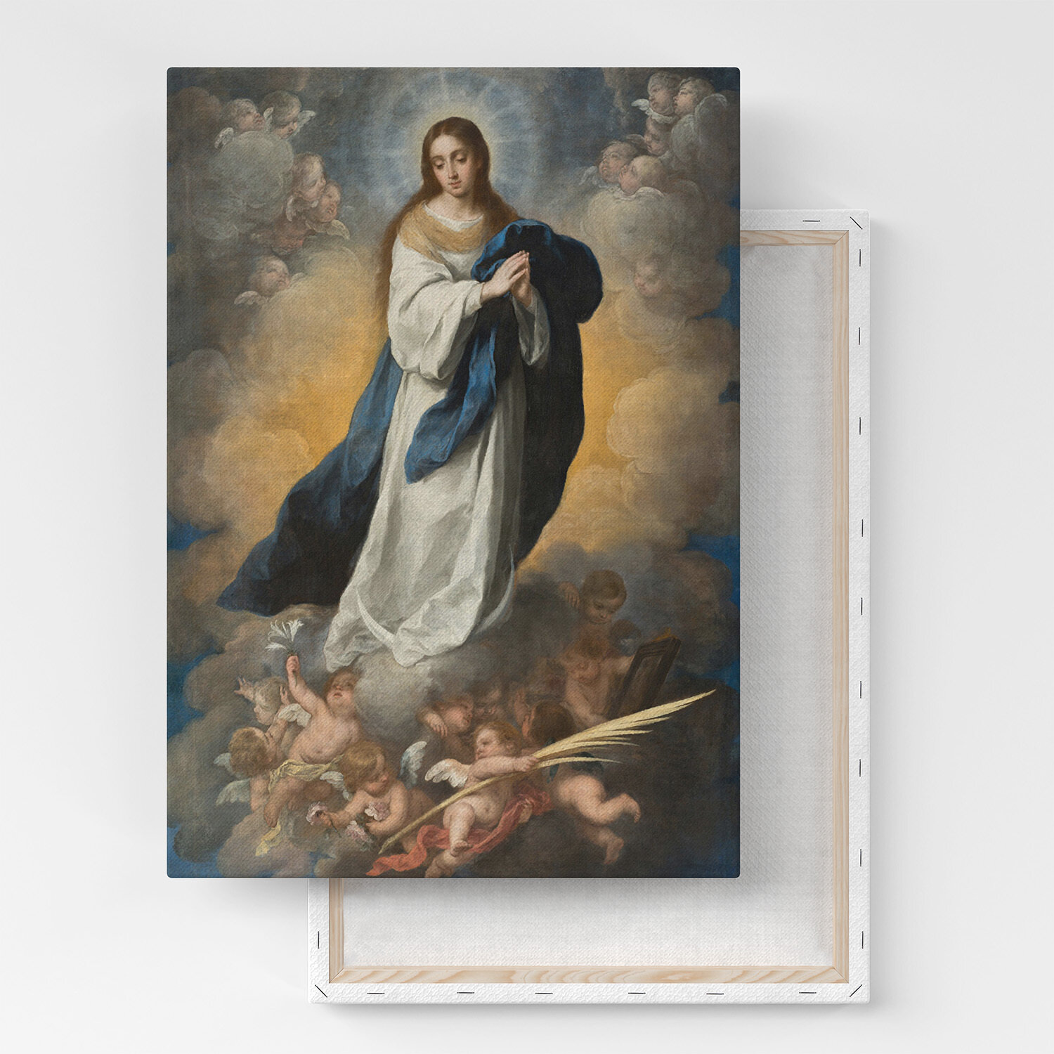 Картина на холсте, репродукция / Эстебан Мурильо - Immaculate Conception / Размер 60 x 80 см