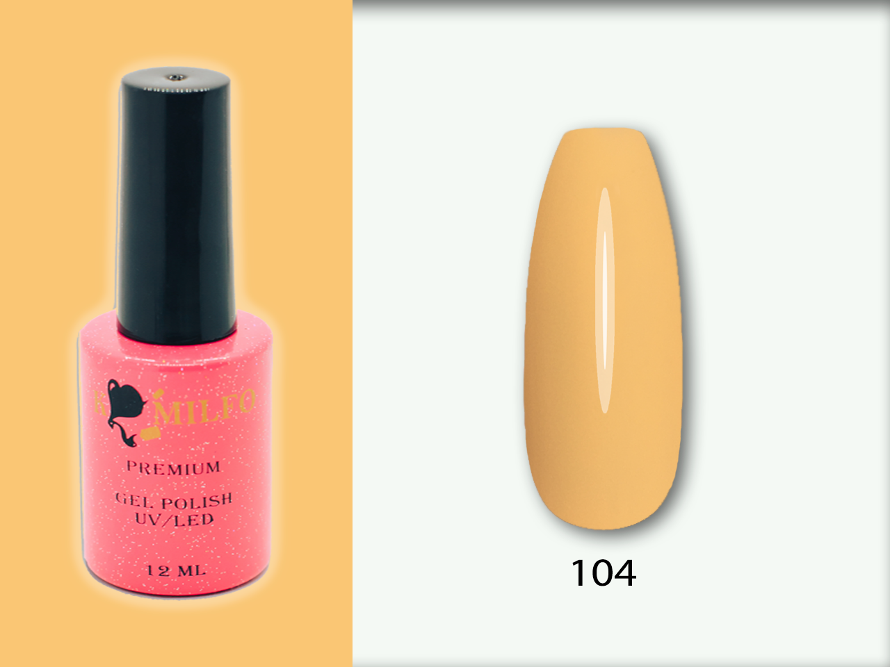 104 KOMILFO гель лак 12 мл.