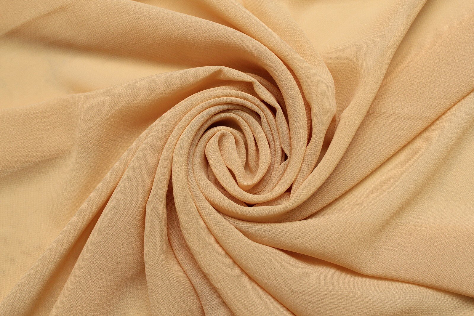 Ткань Шифон песочный, ш148см, 0,5 м