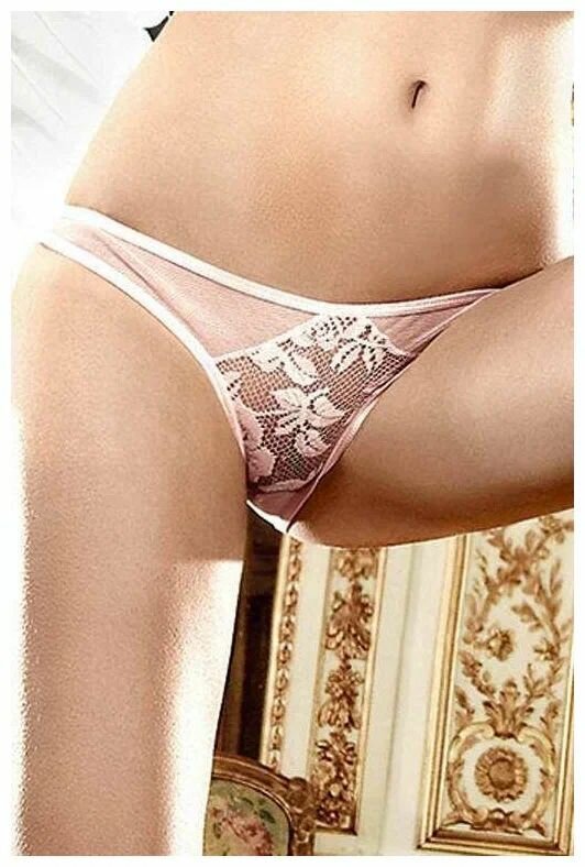 Слипы 846 Baci Lingerie, S/M, нежно-розовый