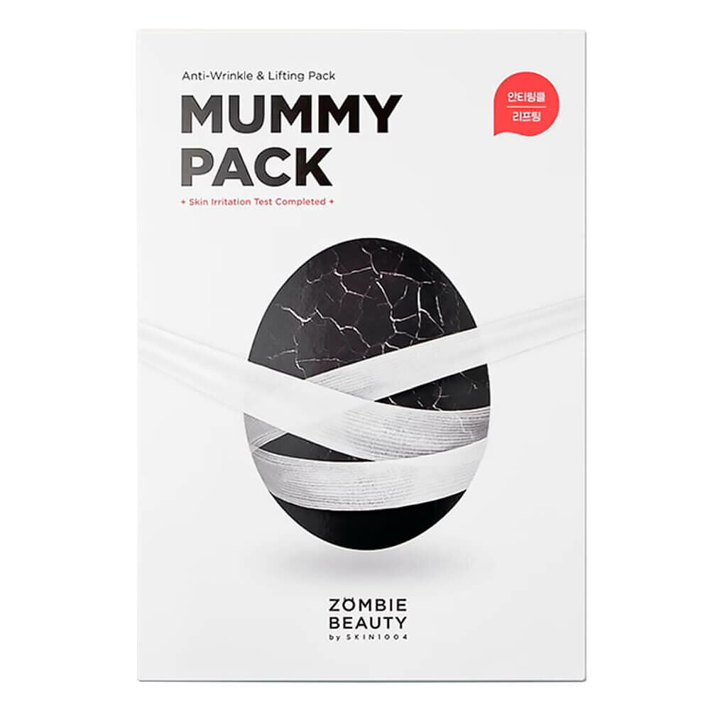 Skin1004 Zombie Beauty Mummy Pack Лифтинг-маска для лица, 8 шт