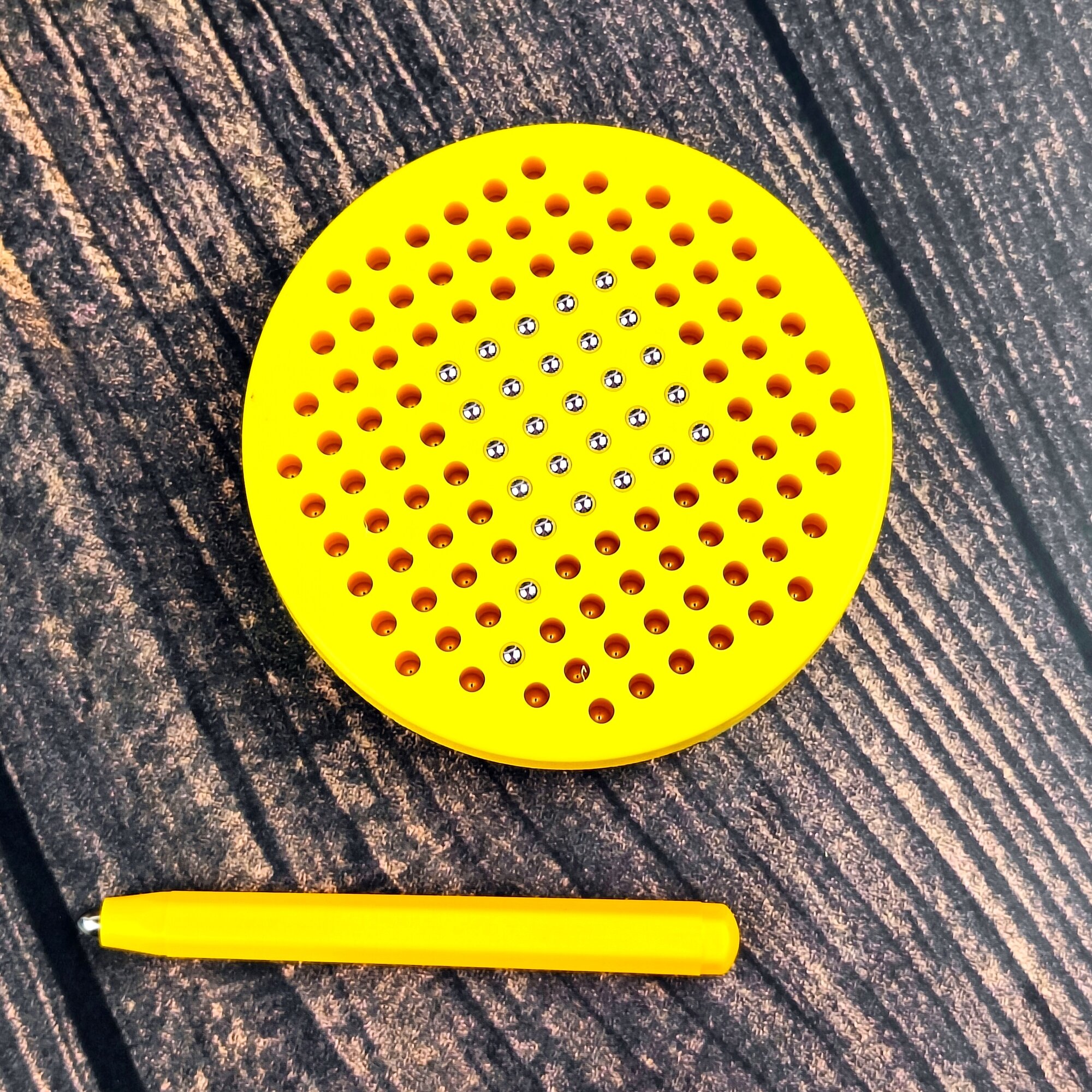 Планшет обучающий Магнитное рисование, 120 отверстий