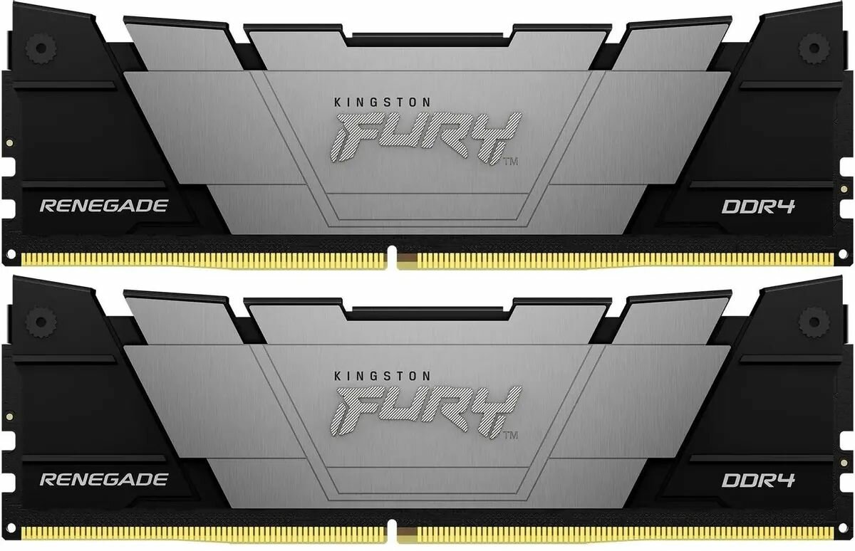 Модуль памяти Kingston 16GB DDR4 4800 DIMM FURY Renegade Black XMP KF448C19RB2K2/16