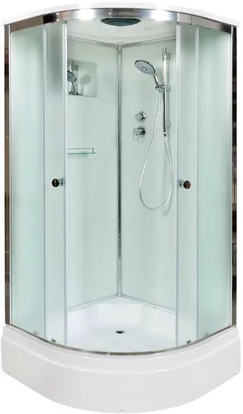 Душевая кабина 90x90x220 см Deto D279S матовое