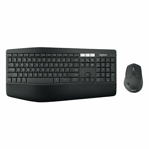 Комплект (клавиатура+мышь) Logitech MK850, USB, беспроводной, черный с гравировкой [920-008226]