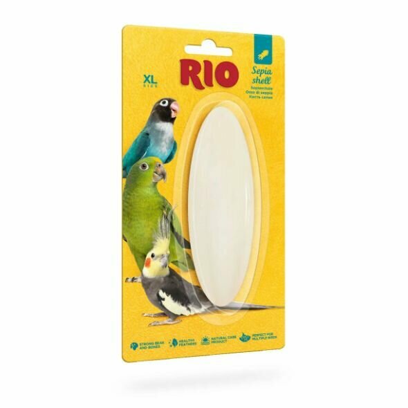 RIO Лакомство для средних и крупных попугаев Кость сепии, размер XL, 25 г