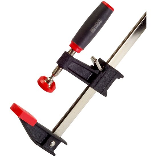 Струбцина Woodwork FCQ-4560, F-образная быстросъёмная 450х60. Усилие прижима до 240 кг