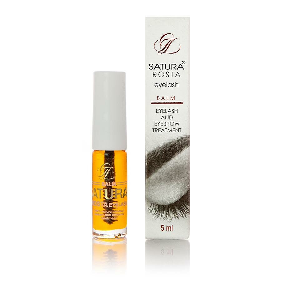 Satura Бальзам для ресниц и бровей Rosta eyelash, 5 мл