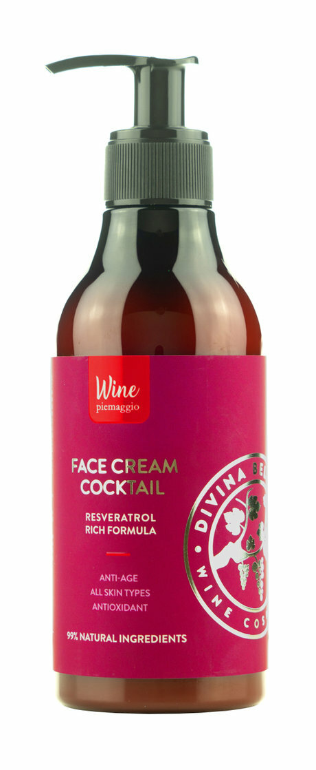 DiVina Bellezza Face Cream Cocktail Anti-age, Антивозрастной крем-коктейль для лица, 300мл