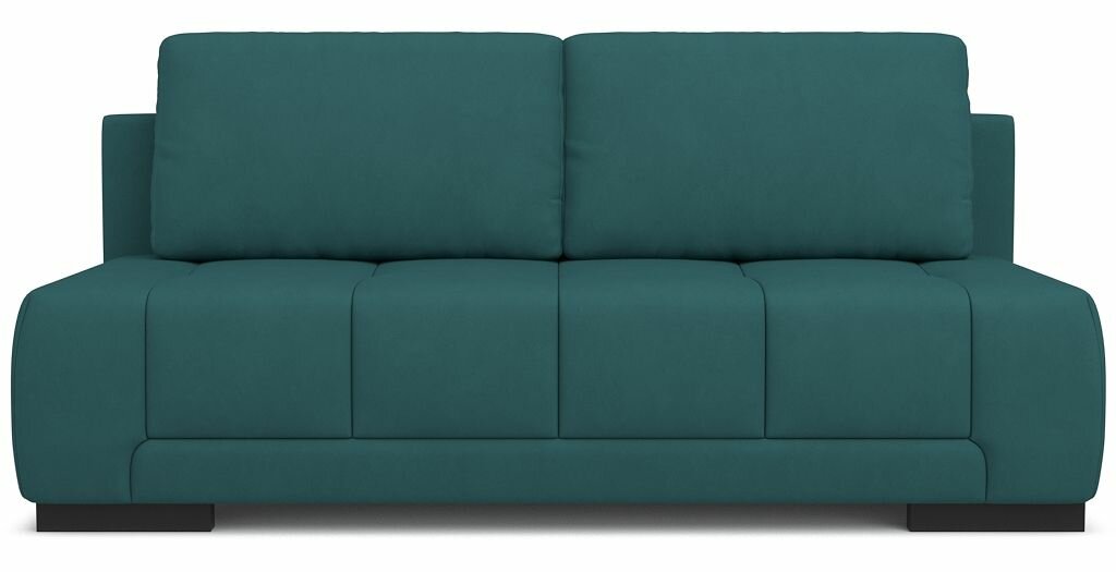 Диван-кровать раскладной PUSHE Льюис СП, велюр, зеленый Formula 697