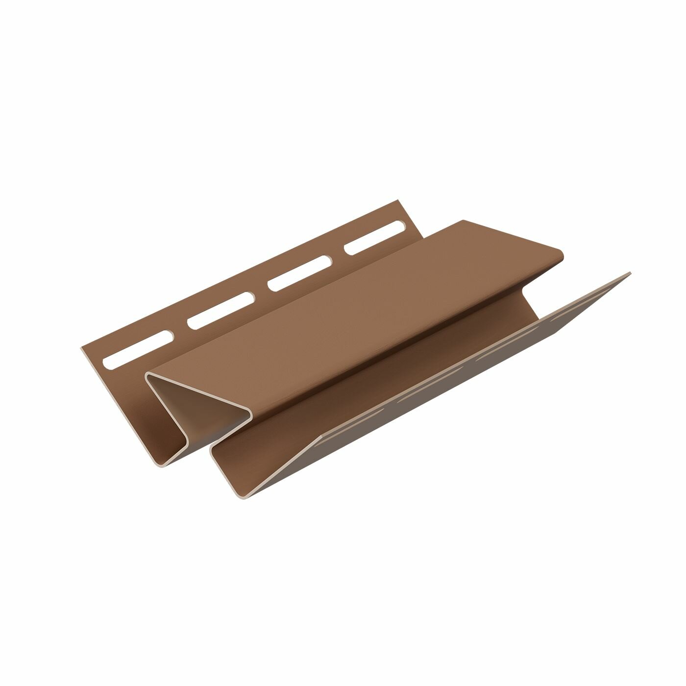 Внутренний угол из ПВХ Docke 16 мм, комплектующие для сайдинга, капучино