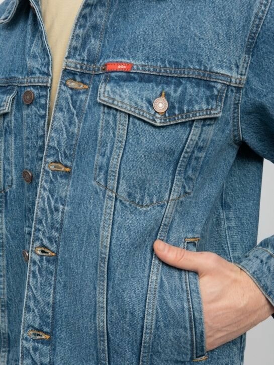 Куртка джинсовая Lee Cooper, размер XL, синий — фото 1