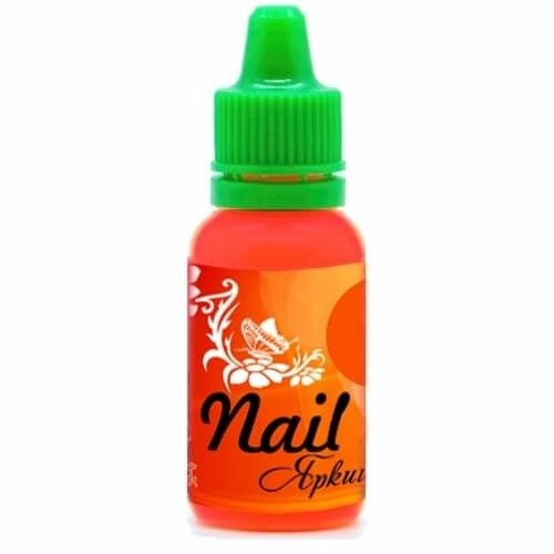 Краска для ногтей Ork's Workshop Nail Art, акриловая, для аэрографа, 15 мл Яркий оранжевый