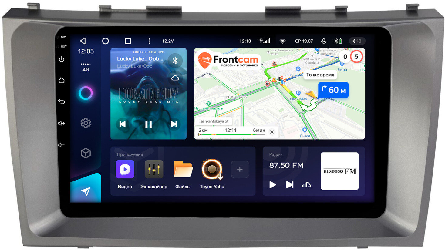 Штатная магнитола Toyota Camry XV40 2006-2011 Teyes CC3L 4/64 9" RM-9037 Android 10 (4G-SIM, DSP, IPS)