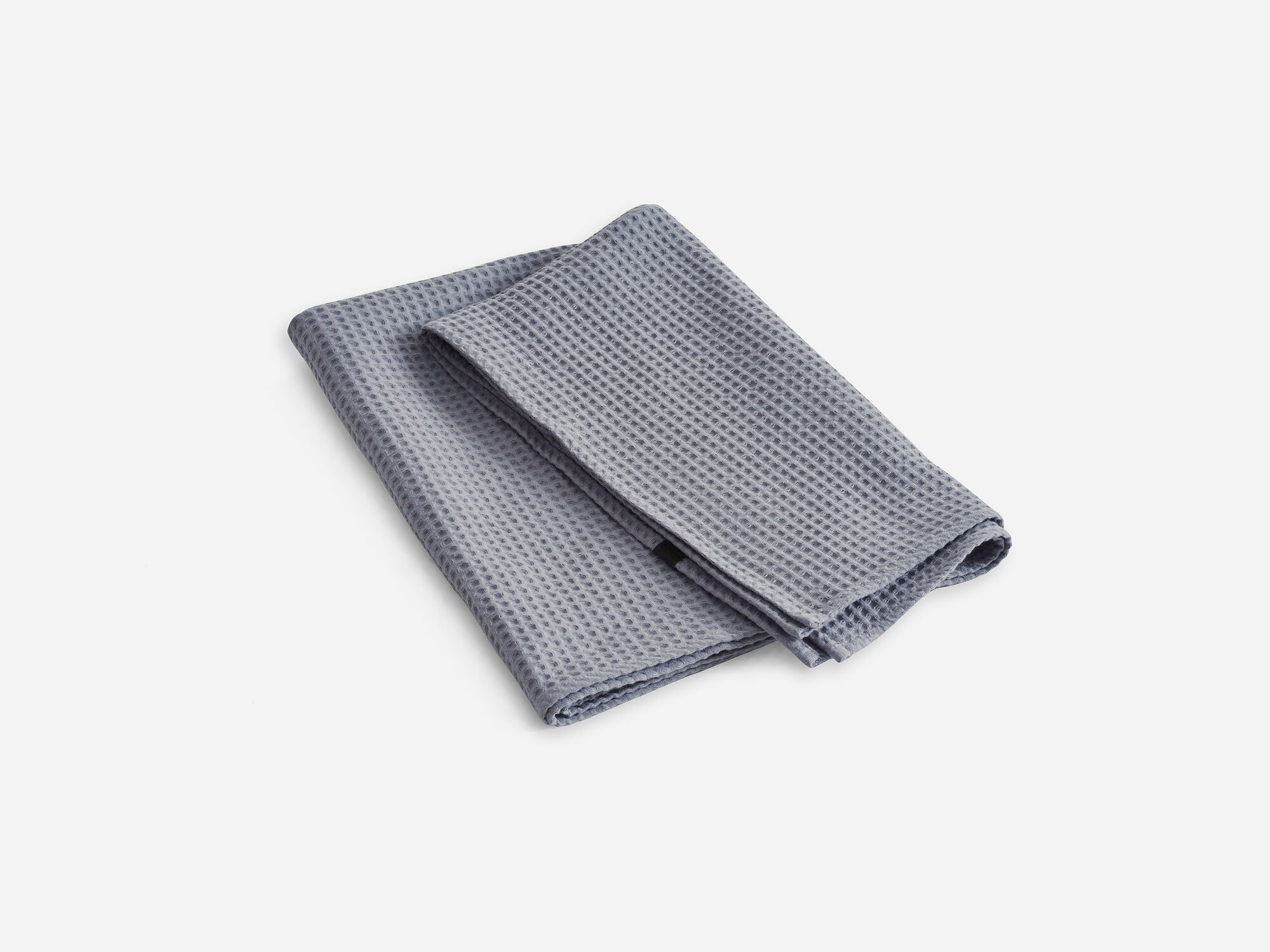 Полотенце банное Delo, размер 70х150 см, вафельное, цвет серо-голубой