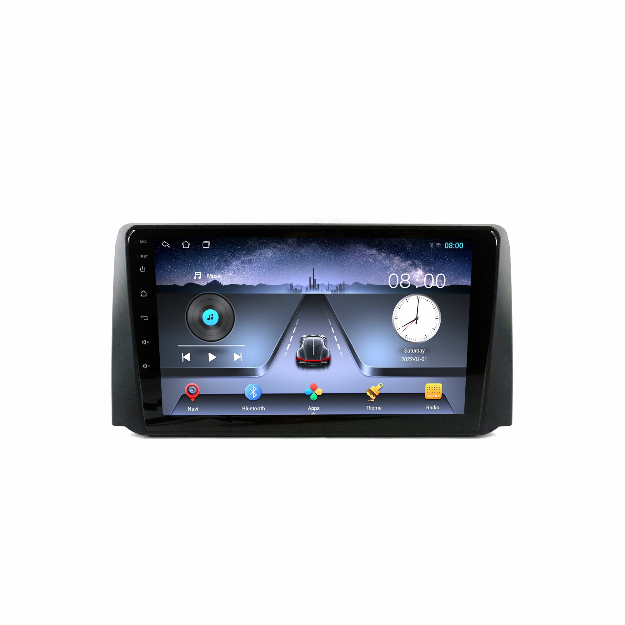 Магнитола Android для UAZ Patriot 1 2016-2024 2й рестайлинг QLED 1/32GB
