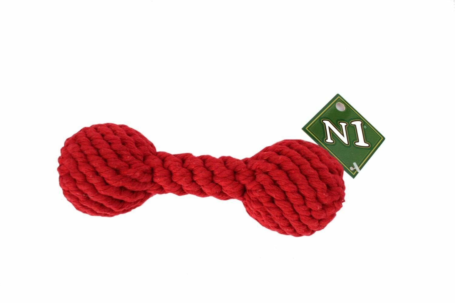 Игрушка N1 Грейфер в форме гантели для собак ГР12048, 17см