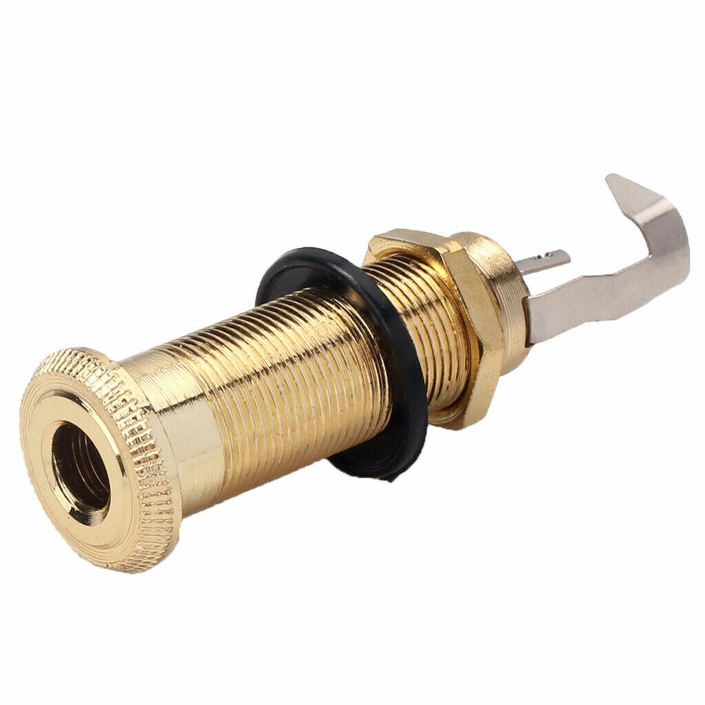 Выходной разъем электрогитары Paxphil LJ-20/2P-GD