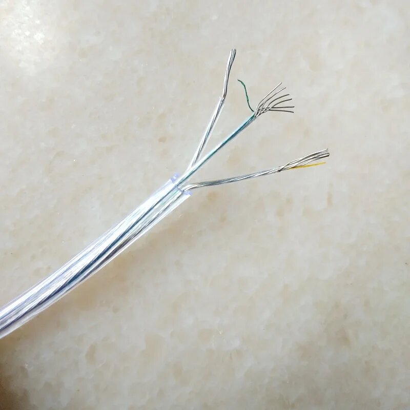 Прозрачный электрический провод Starjoy SJ-245 3x0,14 мм 20 м