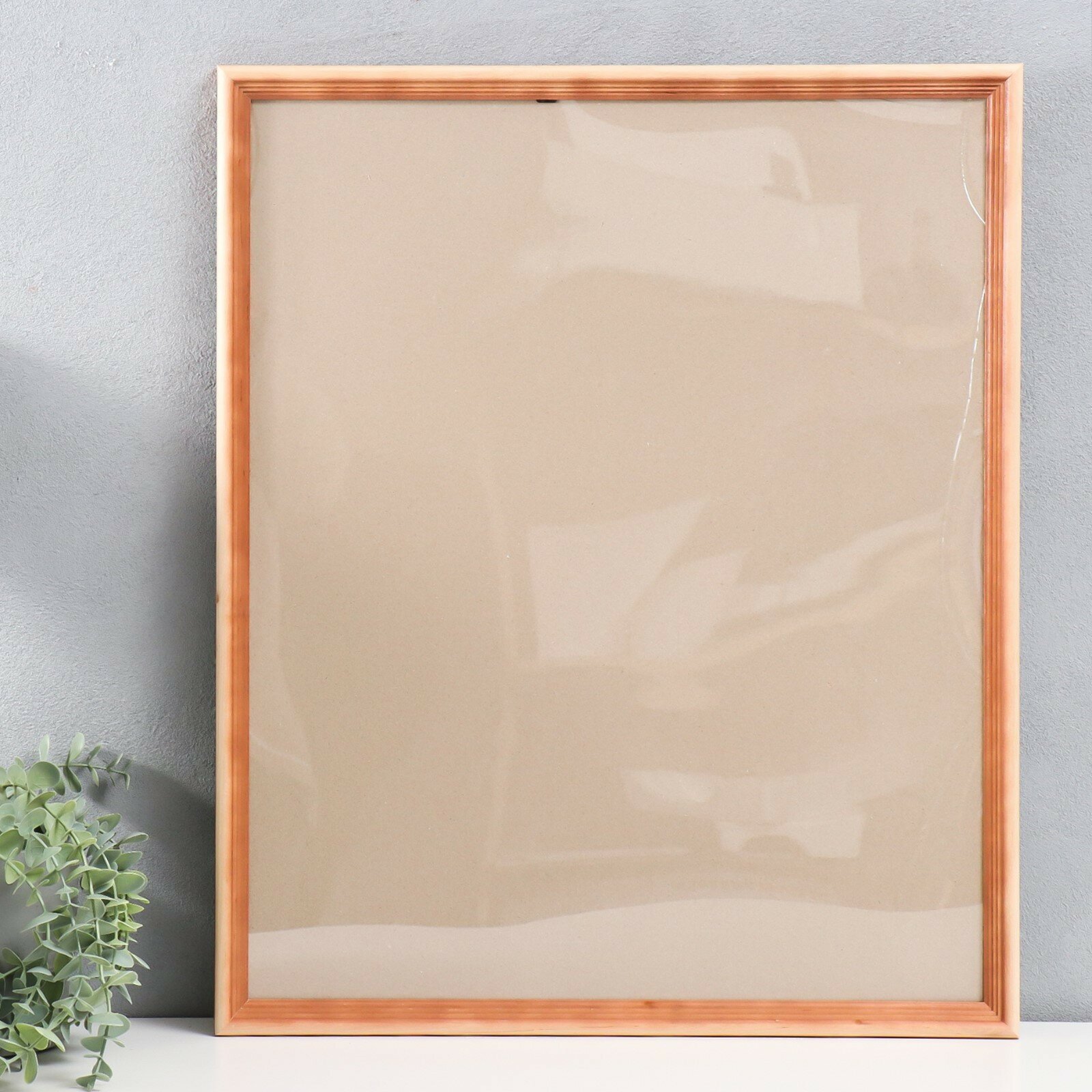 Фоторамка для фото 45×55 см "Bountiful" (пластиковый экран) цвет коричневый