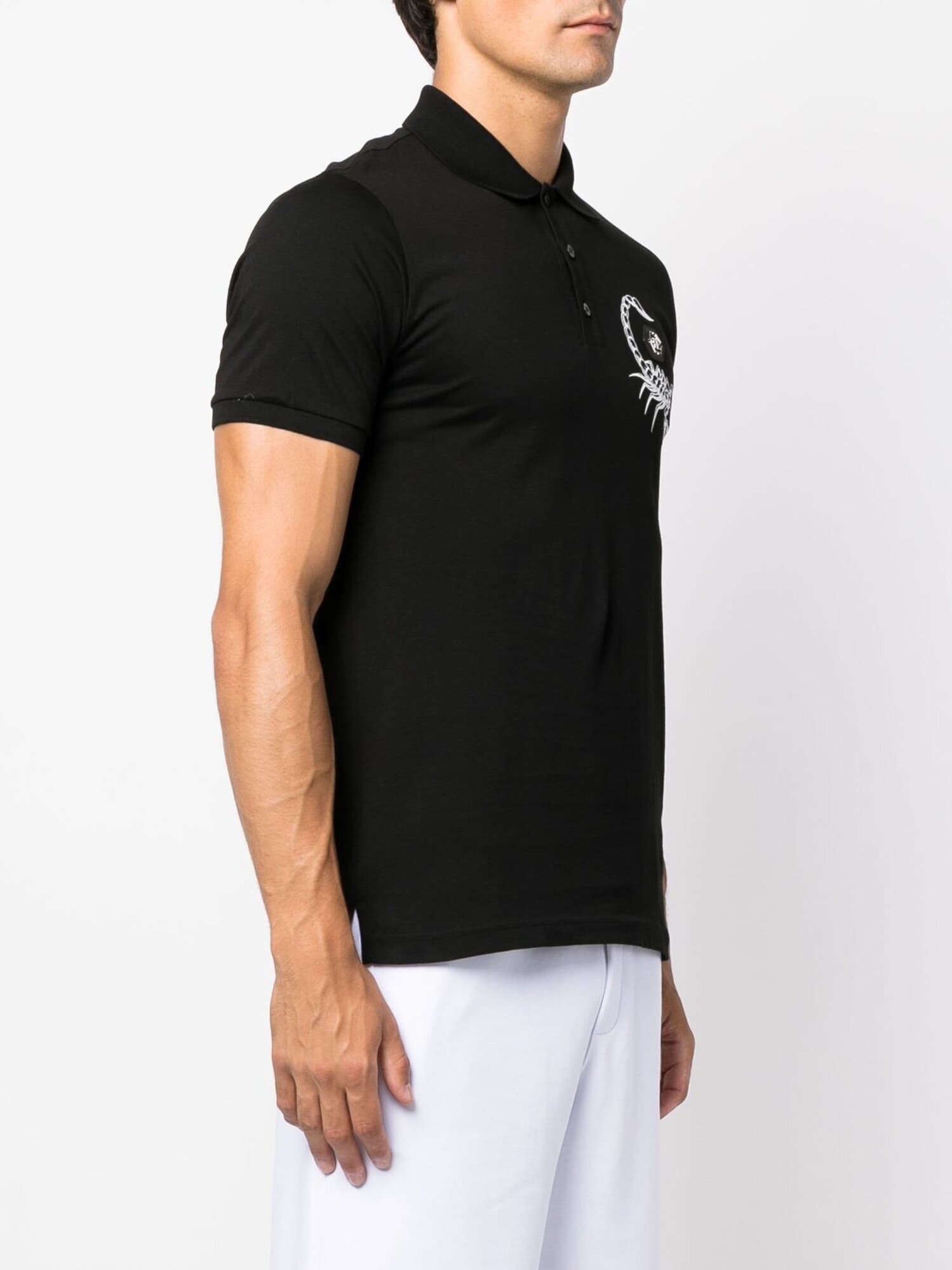 Рубашка PHILIPP PLEIN Scorpion, размер 56, black / black — фото 1