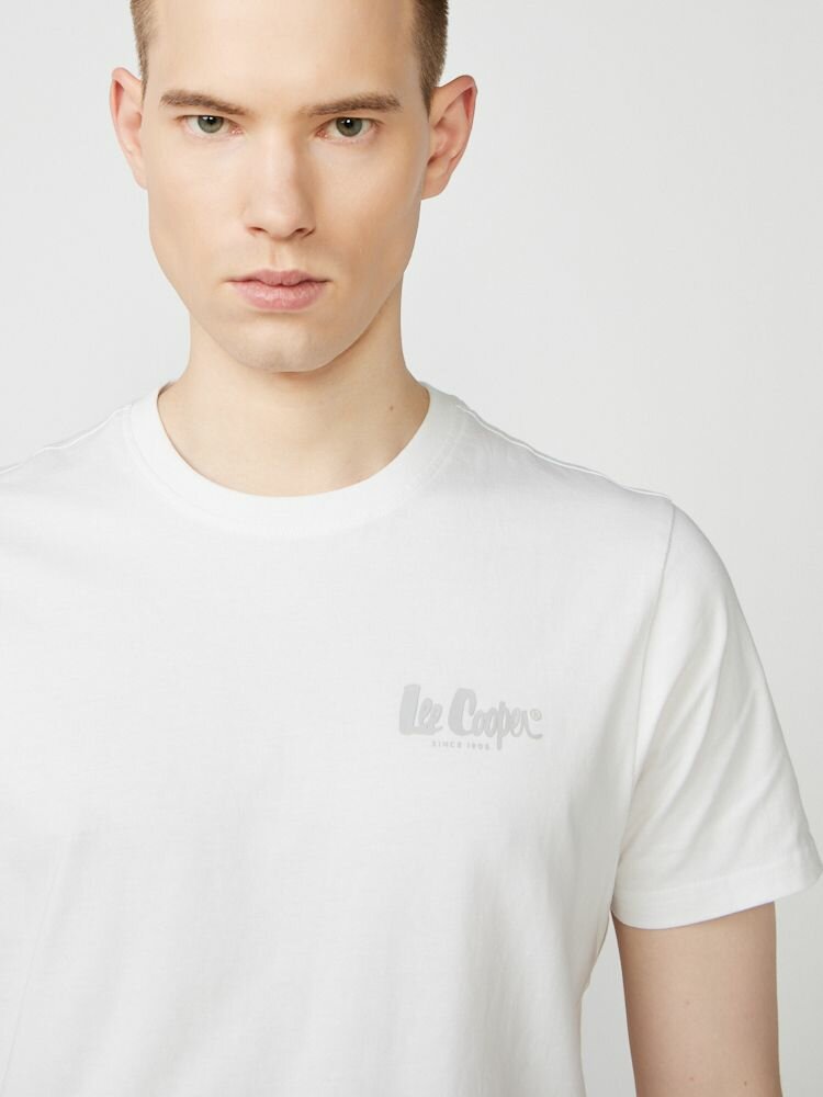 Футболка Lee Cooper, размер S, белый — фото 1