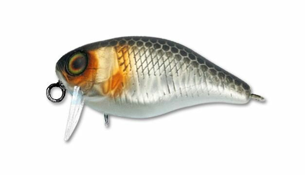 Воблер JACKALL CHUBBY 38F SSR 4.2g цвет UV MAT SILVER & BLACK