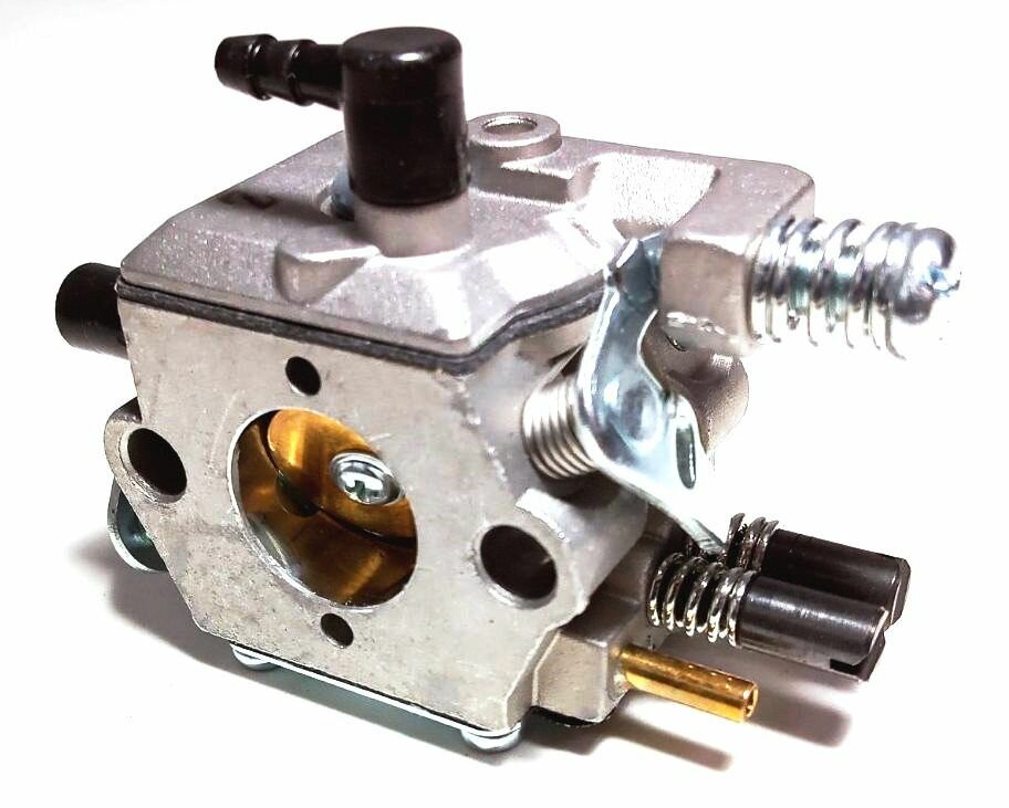 Карбюратор для бензопилы 45-52см3 с прямой трубкой подкачки