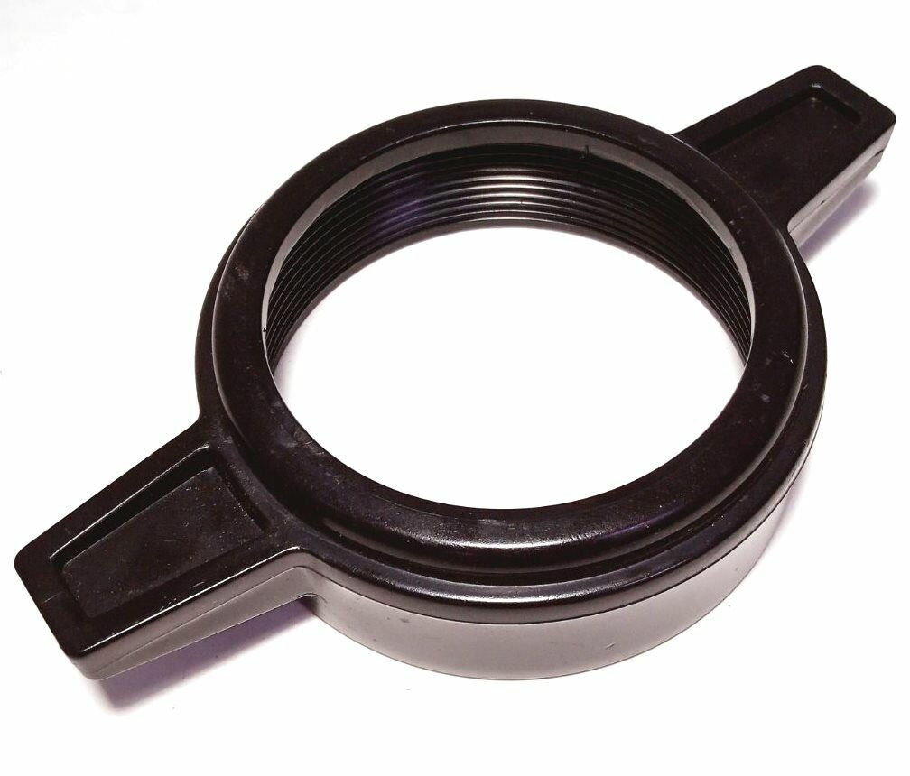 Гайка фланца для мотопомпы 3" CHAMPION GP80 (пластик, шаг резьбы 3,5мм)