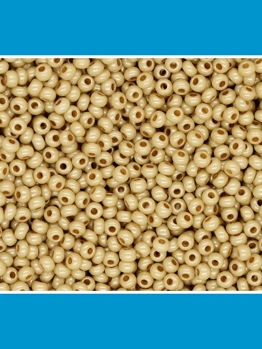 Чешский бисер прециоза 10/0 (2,3 мм), 16784 — 50 г