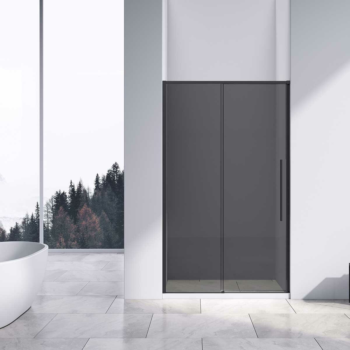 Душевая дверь Vincea Slim-N 195х120 VDS-4SN120CGB