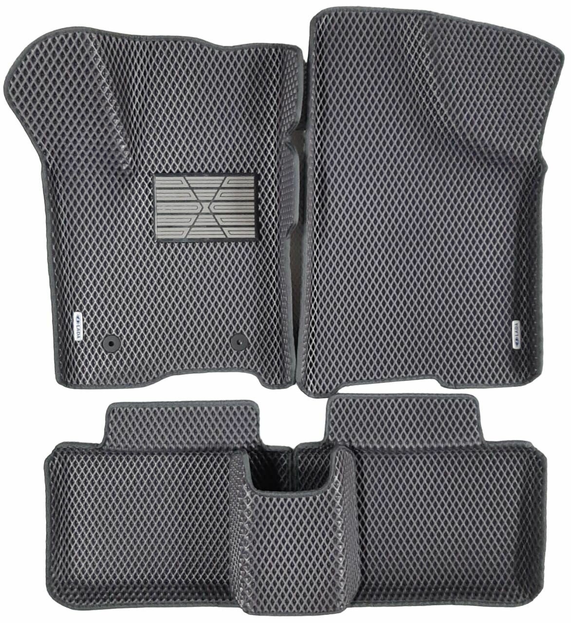 Автомобильные коврики EVA, ЭВА, ЕВА С бортами LADA VESTA / лада веста 2015-н. в. SW/ SW кросс