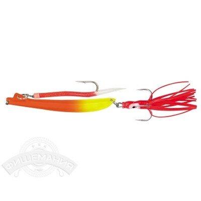 Пилькер Stinger BiColor Pilk 1000 гр#6 Fl. Or-Yell/GLOW #10/0