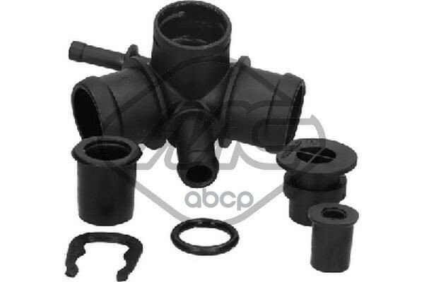 Фланец AUDI A3 (8L1) 1.6/1.8/1.8 T/1.8 T QUATTRO/1.9 TDI/S3 QUATTRO 96-03/TT шт. METALCAUCHO арт. 03604