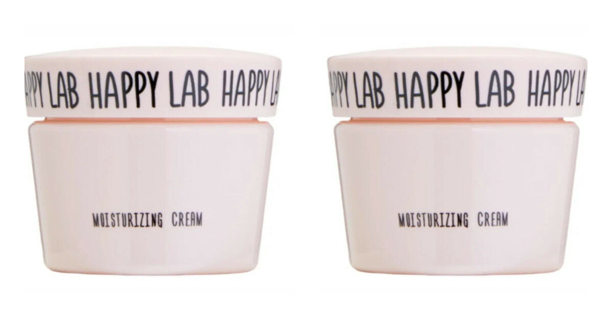 Крем для лица Happy Lab увлажняющий, 50 мл, 2 шт.