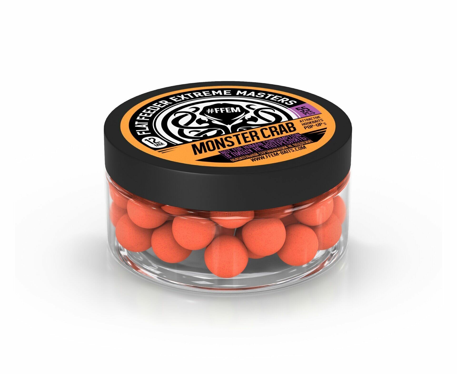 Бойлы плавающие FFEM Pop-Up Monster Crab 12mm