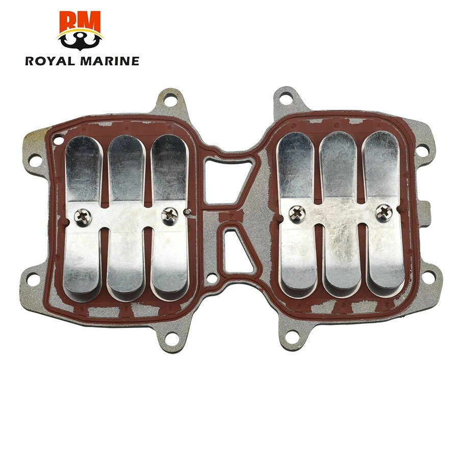 66T-13610-00 тростниковый клапан в сборе для Yamaha 40HP подвесной двигатель, новая модель Parsun, Hidea лодочный мотор Aftermarket запчасти 66T-13610