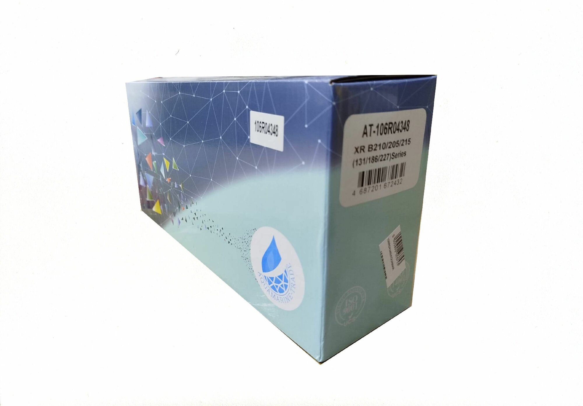 Картридж лазерный Aquamarine 106R04348 с чипом, черный, 3000 стр. для Xerox B205/B210/B215