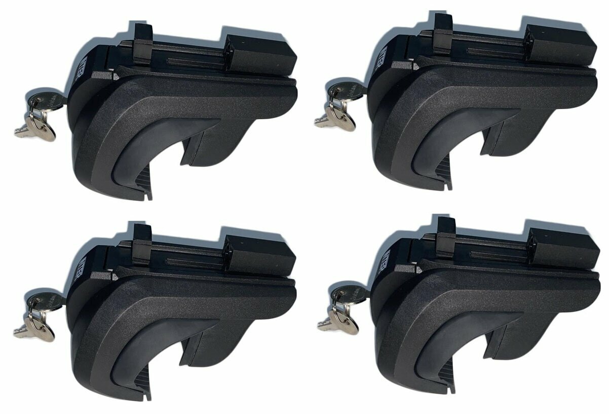 Комплект опор TITAN (с замком) на рейлинги Inter