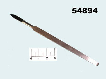 Скальпель остроконечный узкий 130мм