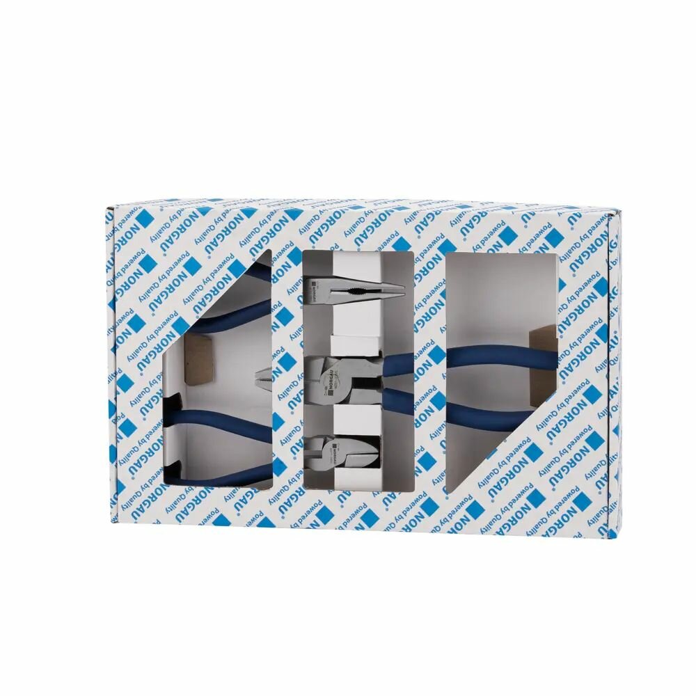 Набор шарнирно-губцевого инструмента Norgau Industrial SPL-210-217, 3 предм.