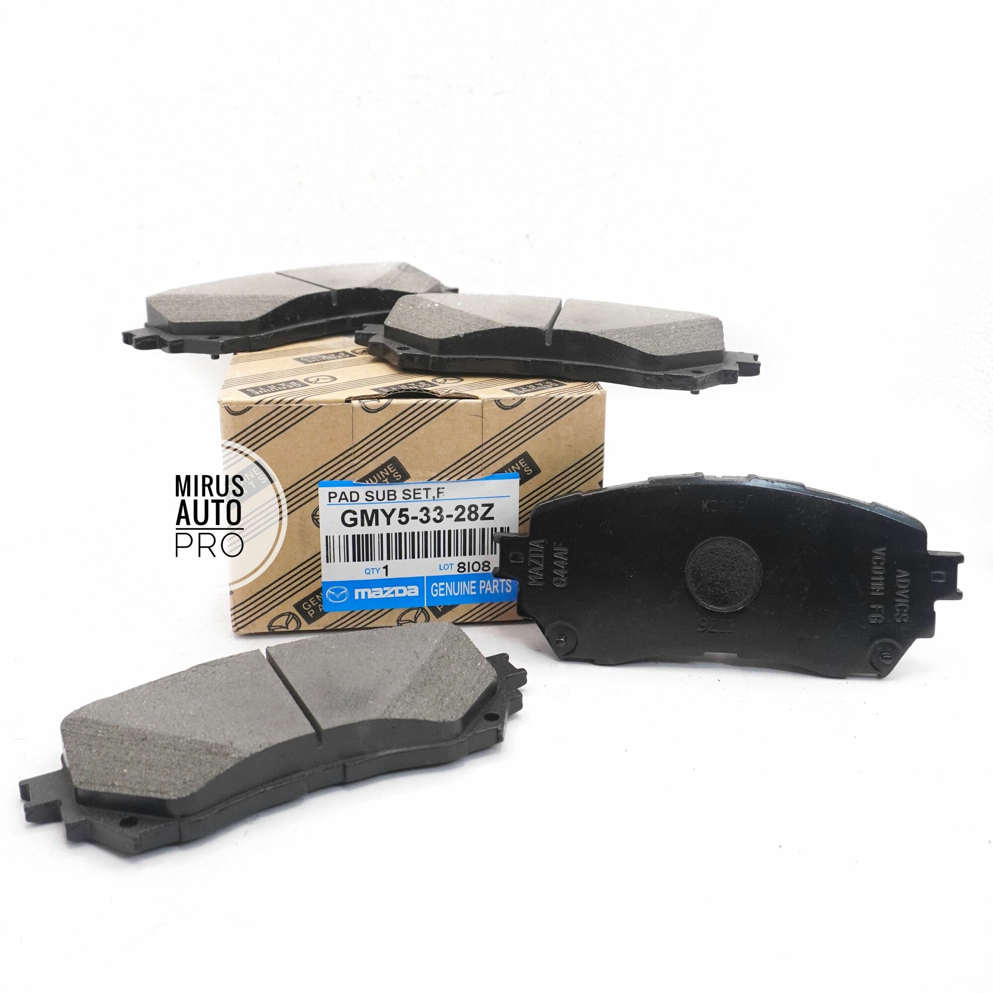 Колодки тормозные передние Mazda (GMY53328Z)