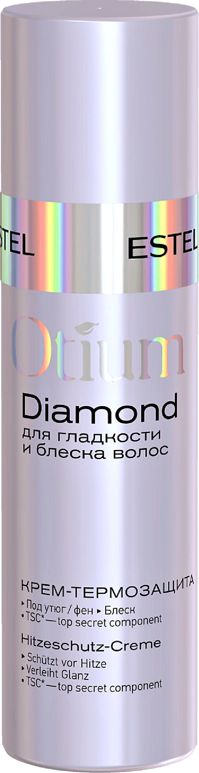 Крем-термозащита ESTEL "OTIUM DIAMOND", для блеска и эластичности волос, 100мл