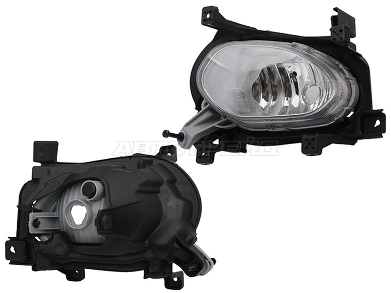 Фара противотуманная SAT, для KIA CEED, LED, передняя, левая