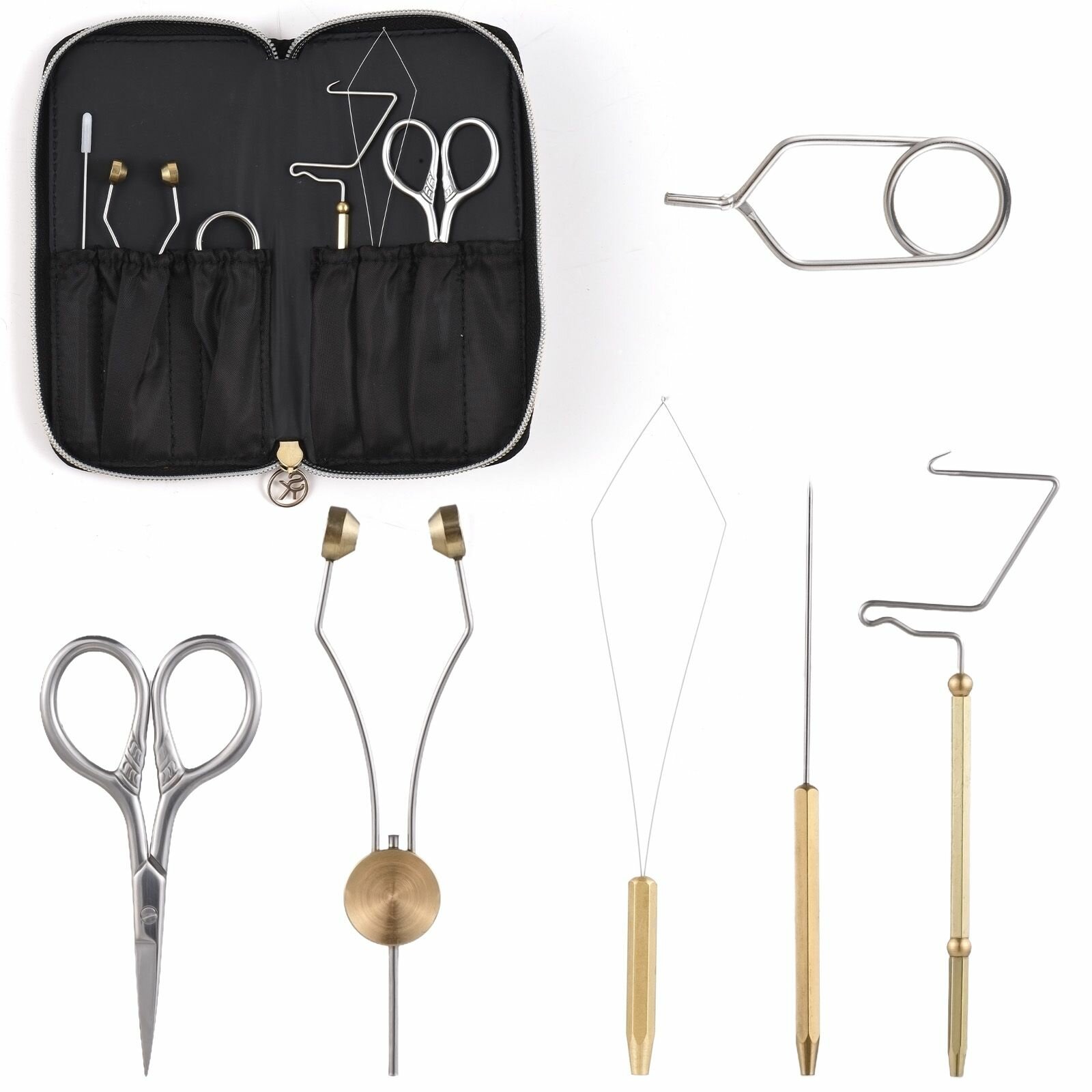 Набор инструментов для вязания мушек, 6 шт, рыболовные инструменты