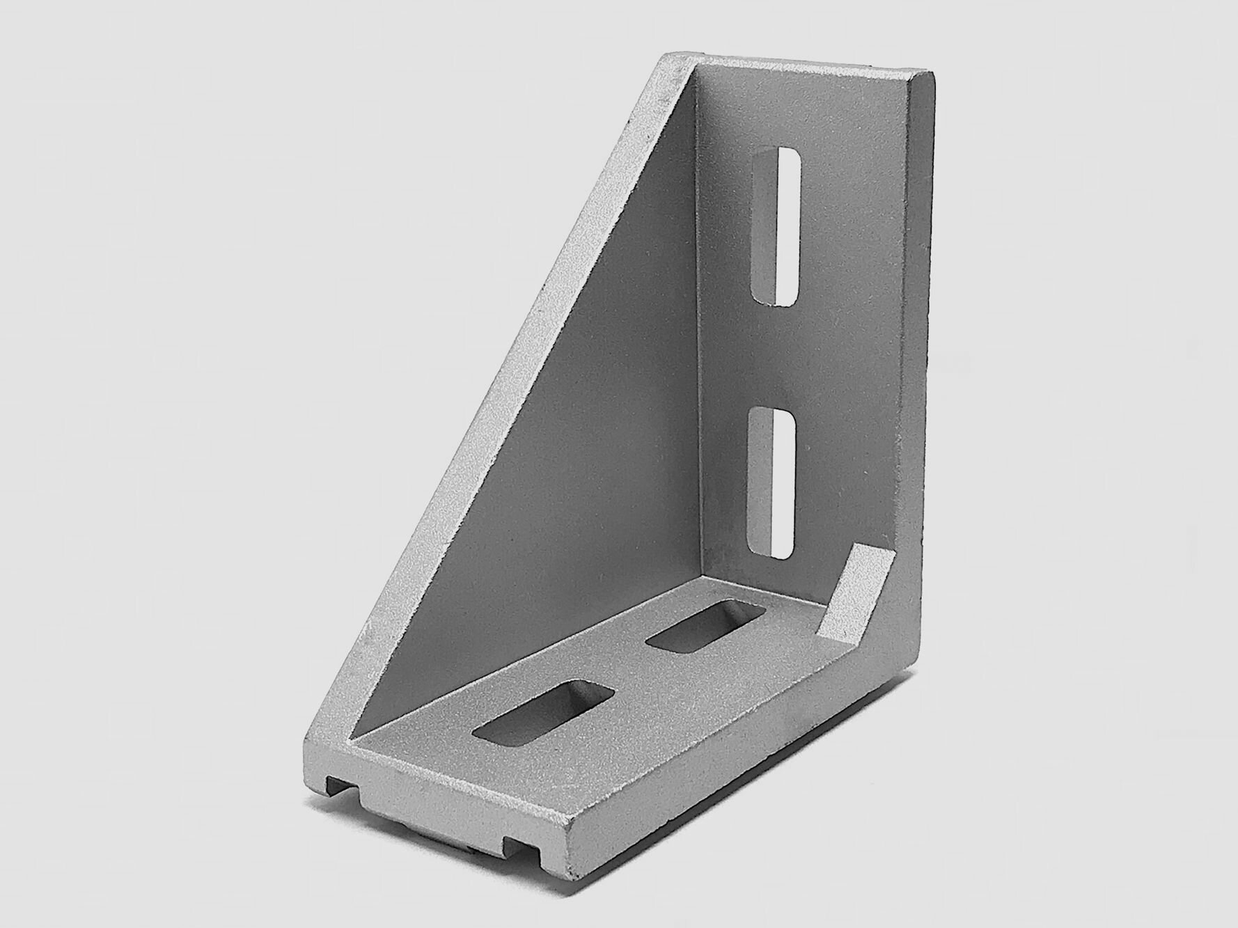 Угловой алюминиевый соединитель 50х100, паз 10, T07 / 1 шт / соберизавод