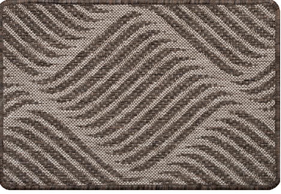 Коврик придверный Витебские Ковры, жаккардовый, антискользящий, прямоугольный, 0.4x0.6 м