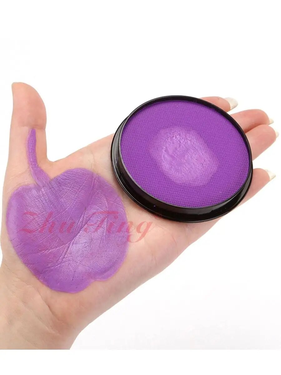 Аквагрим в шайбе 30 цветов, 30 грамм