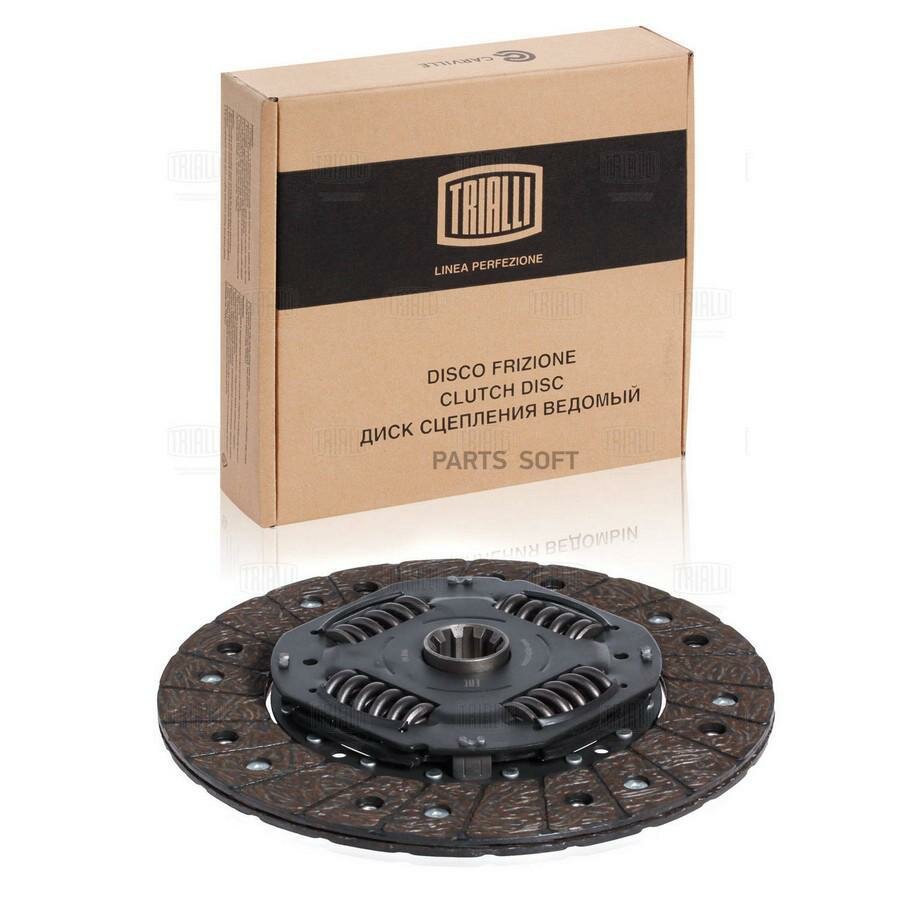 TRIALLI FD-806 Диск сцеп. для а/м ГАЗ 3302/23107 (дв. Cummins 2.8D Euro-4 до 280Нм) (ведом.) (FD 806) ()